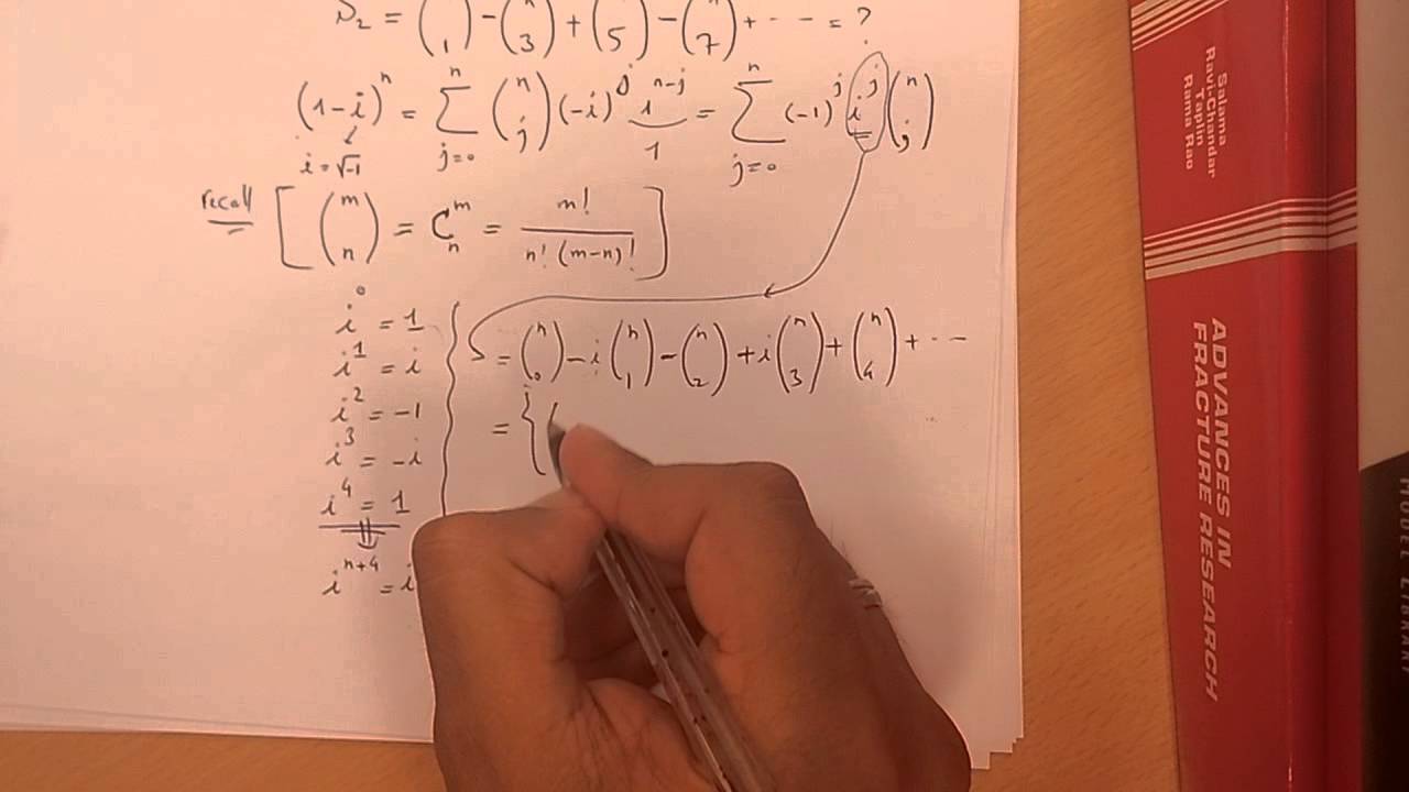 Complex Numbers and Combinatorics
