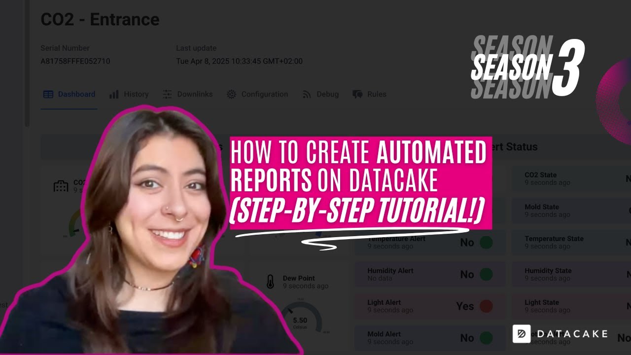 How to Create Automated Reports on Datacake  (Step-by-Step Tutorial!)