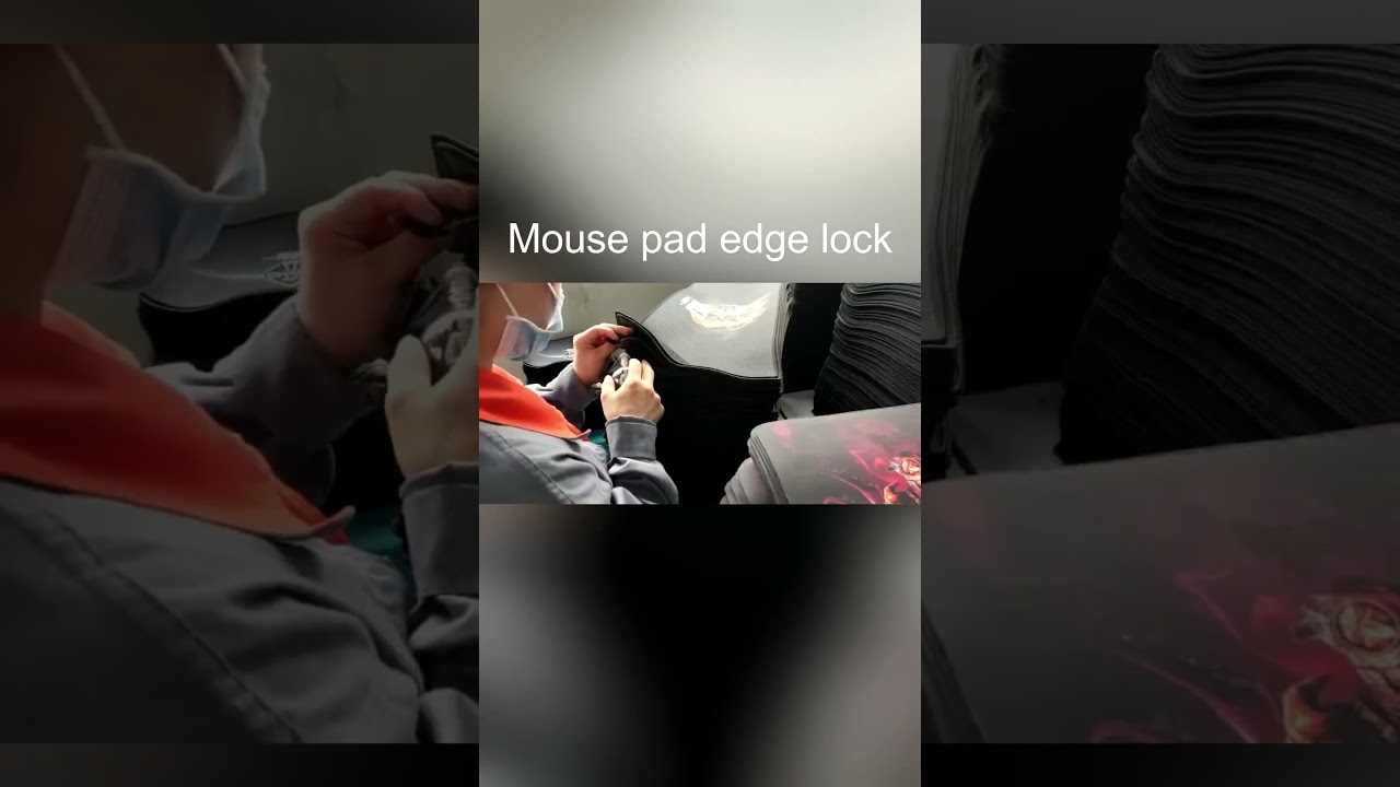 Mouse Pad Edge Stitching Process | Inside Our Factory
