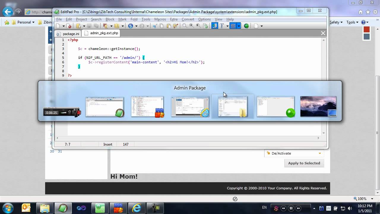 Chameleon Tutorials #1 - Package Basics