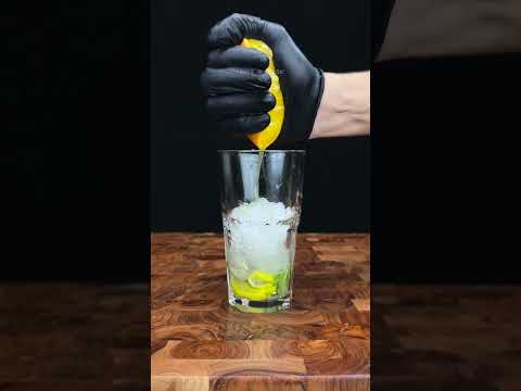 Sunset Mocktail🍹 #asmr #shorts