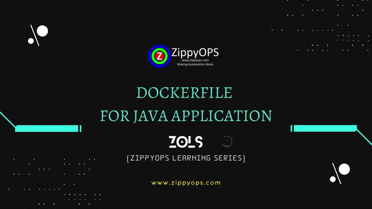 Dockerfile for Java application | #docker #devops #dockerfile #java