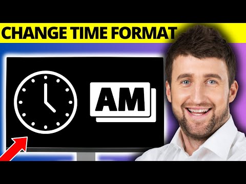 How To Change Time Format in Windows 11 - 24Hr to 12Hr
