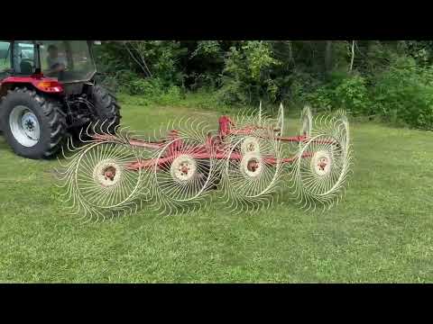 Sitrex H-90 V8 9-Wheel Hay Rake - JJ Merchant
