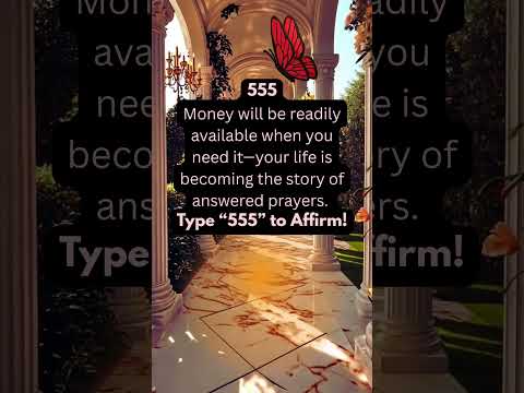 This Angel Number 555 is the secret to receiving prosperity #manifestation