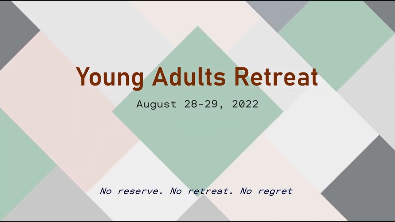 Young Adults Retreat (August 28-29, 2022)