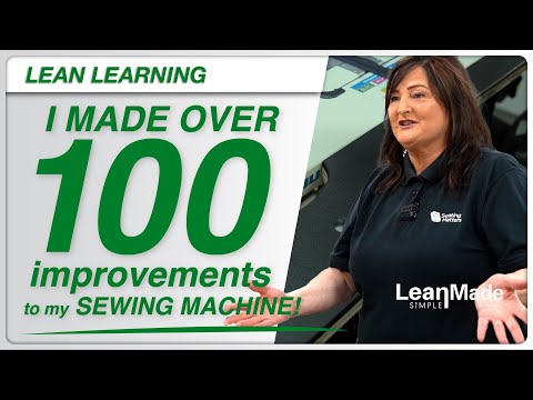 The “Lean” Sewing Machine!
