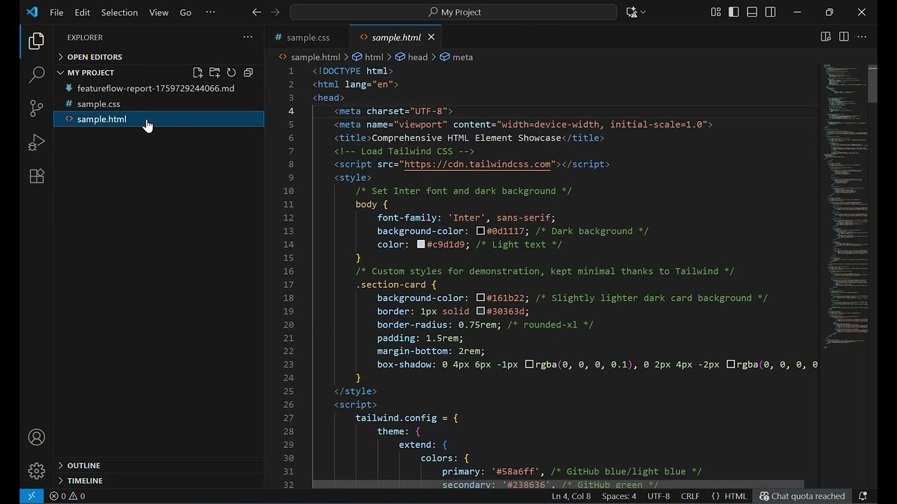 Feature Flow Demo Video For Baseline Tooling Hackathon