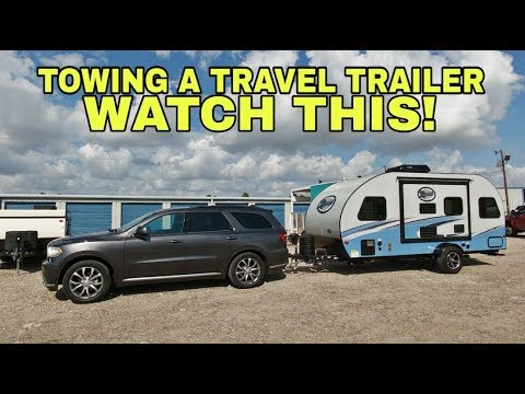 TOWING WITHOUT SWAY! Durango and an R-Pod! Andersen No Sway Weight Distribution Hitch!