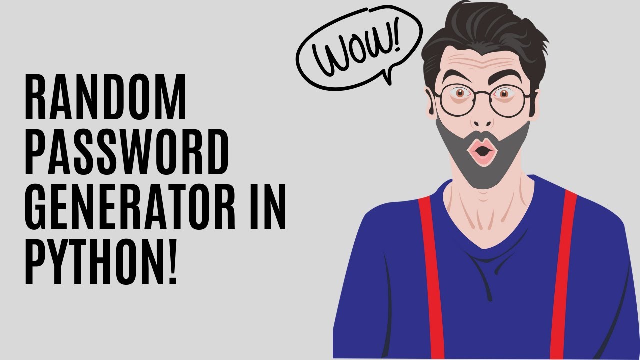 Generate a Random Password in Python! | #shorts