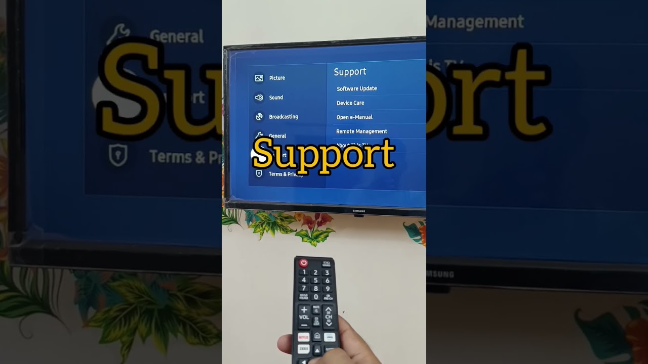 update software in samsung smart tv #shortsvideo
