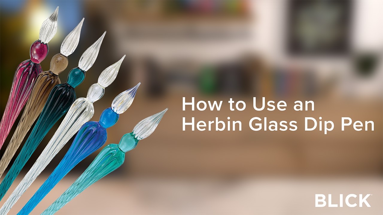 Learn to Use Herbin Glass Dip Pens