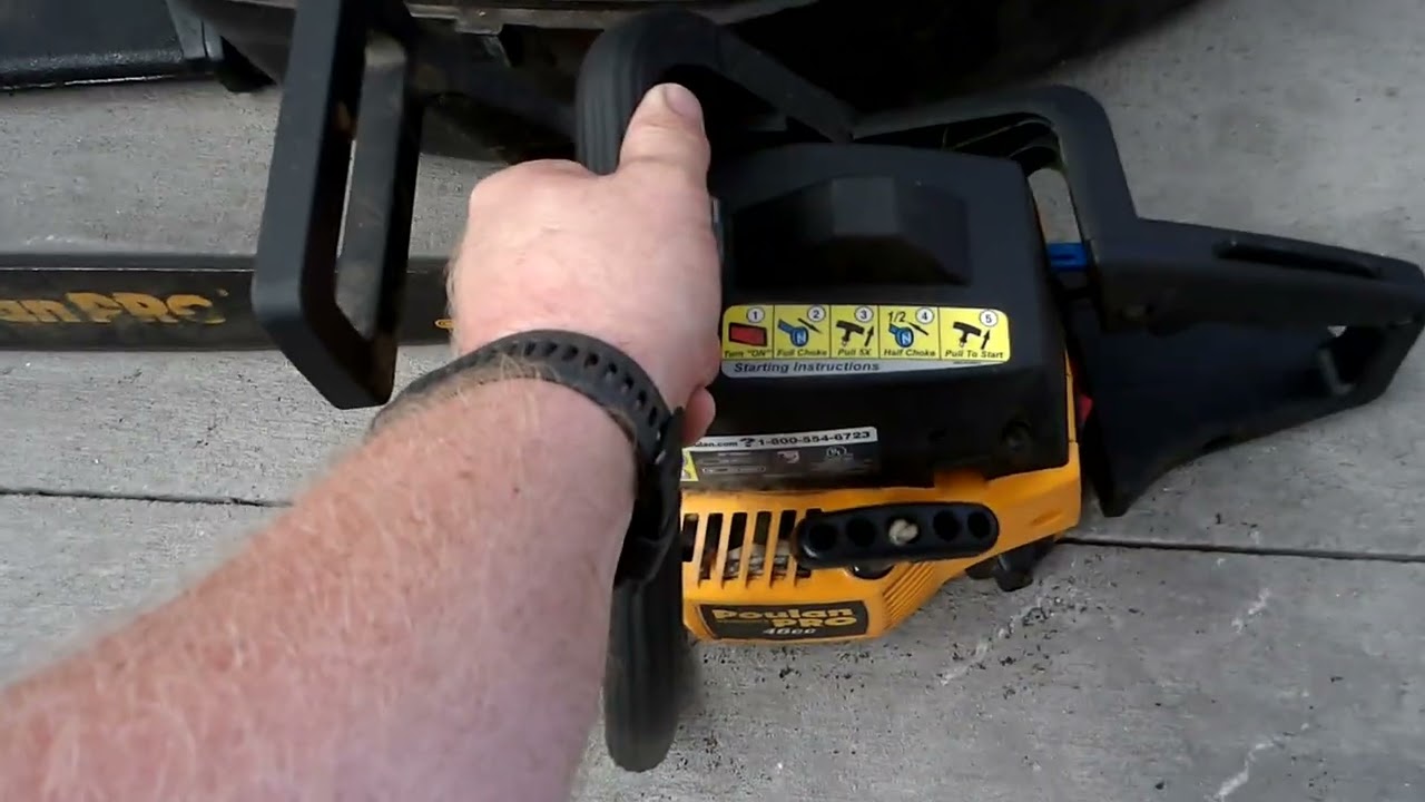 GovDeals: Poulan Pro 46cc Chainsaw