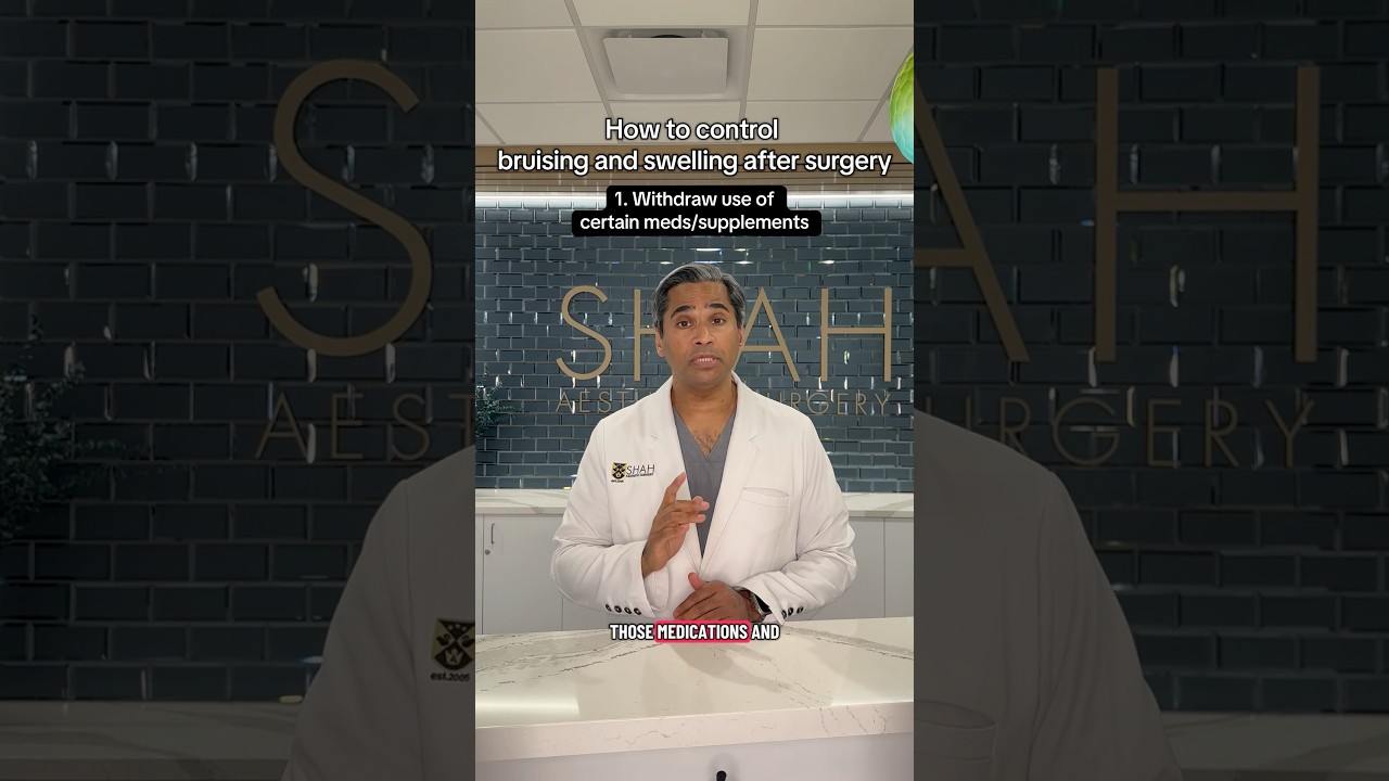 How to Control Bruising and Swelling After Surgery #denverplasticsurgeon #denver #recovery