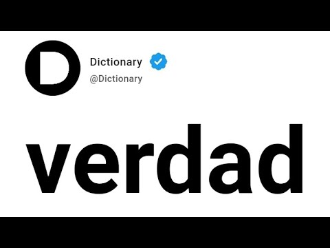 verdad Meaning In English