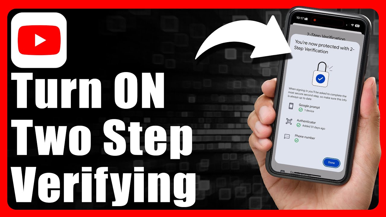 How To Turn On 2 Step Verification On YouTube