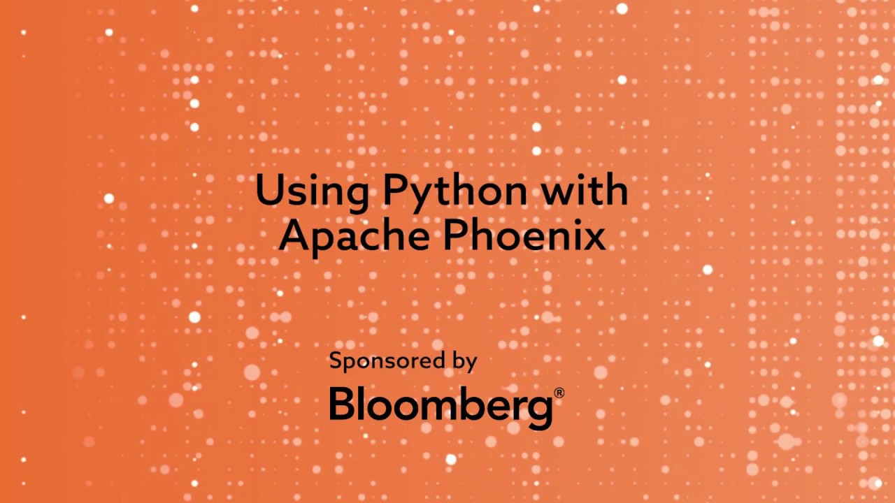 Using Python with Apache Phoenix