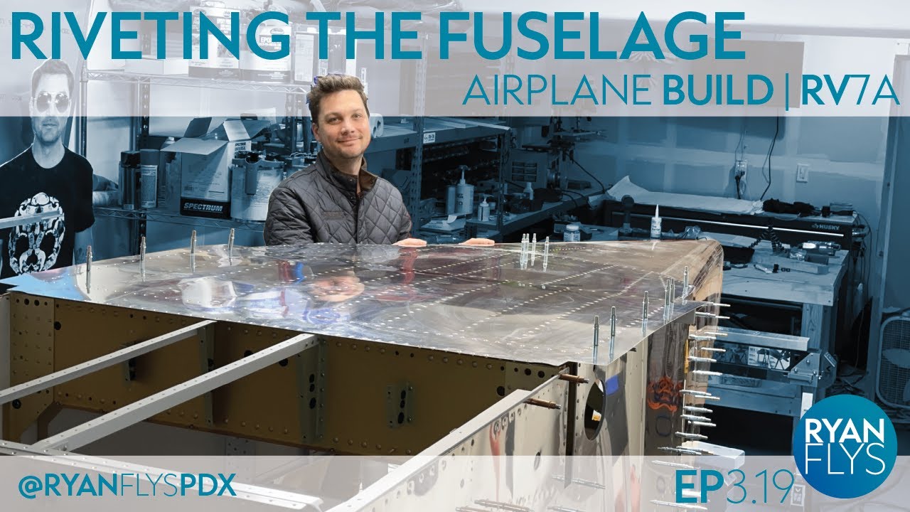 Aviation: Vans RV Aircraft - Assembling the Fuselage | EP3.19, Building an Airplane: The Van's RV7A