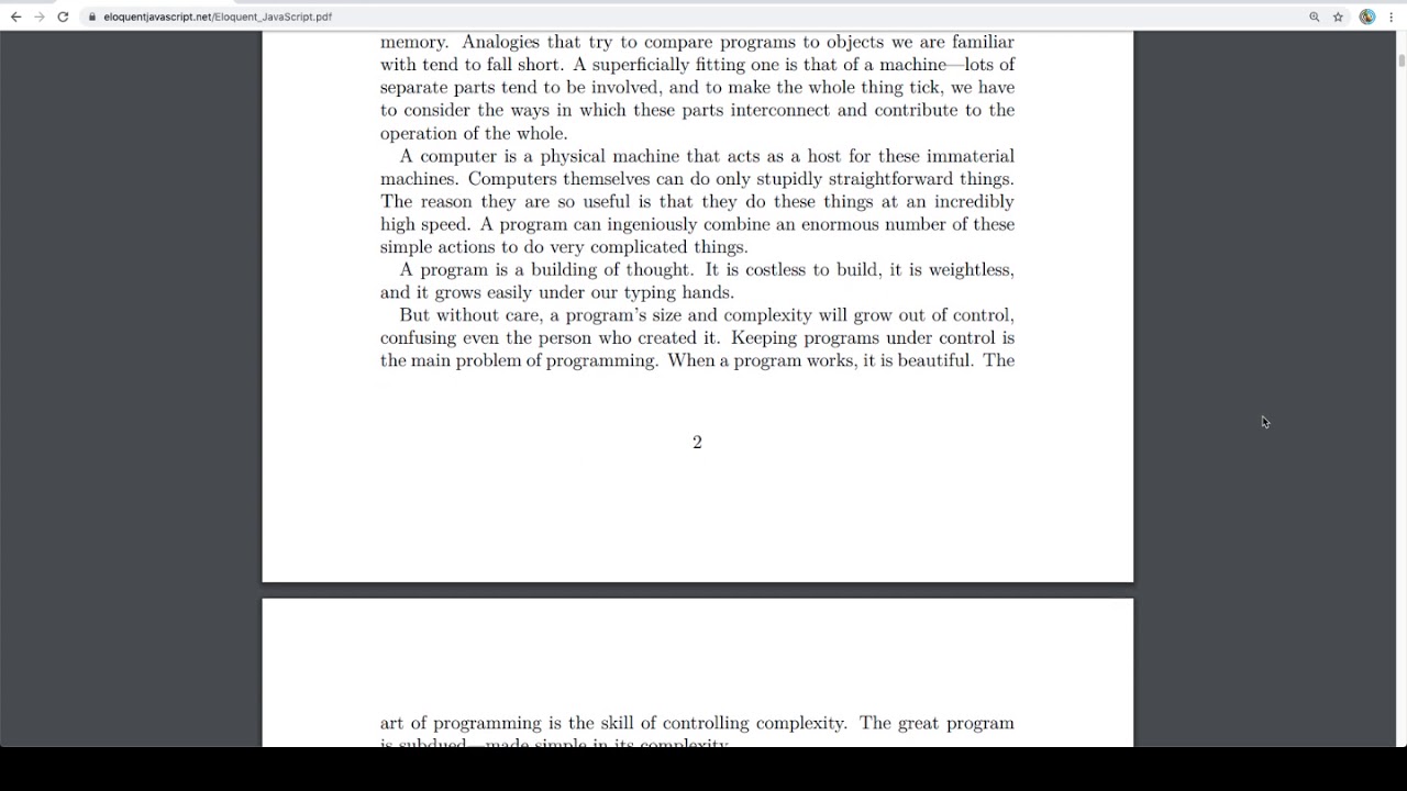 Eloquent JavaScript Read-Along - Introduction - 002 - On Programming