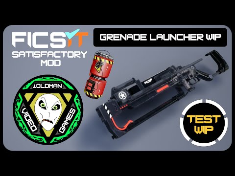 Steam Community :: Video :: Satisfactory Mod Test: Grenade Launcher WIP