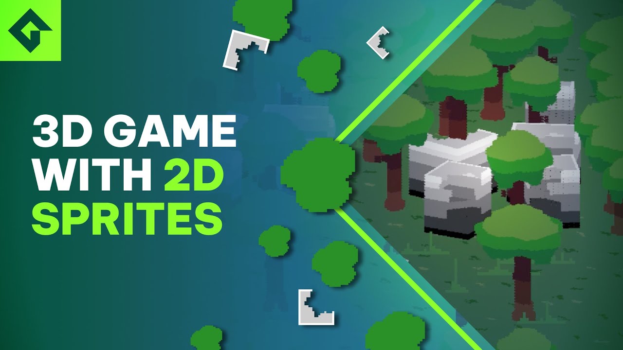 Make Games 3D in GameMaker with 2D Sprite Stacking!