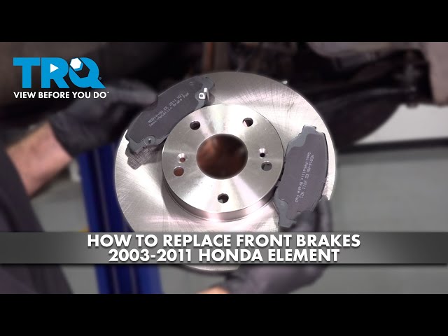 How to replace brake pads on Honda Element | Carguideinfo.com