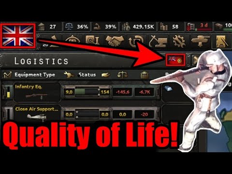 Steam Community :: Video :: Massive Game Rebalance- HOI4 Quality of Life Improvements Dev Diary