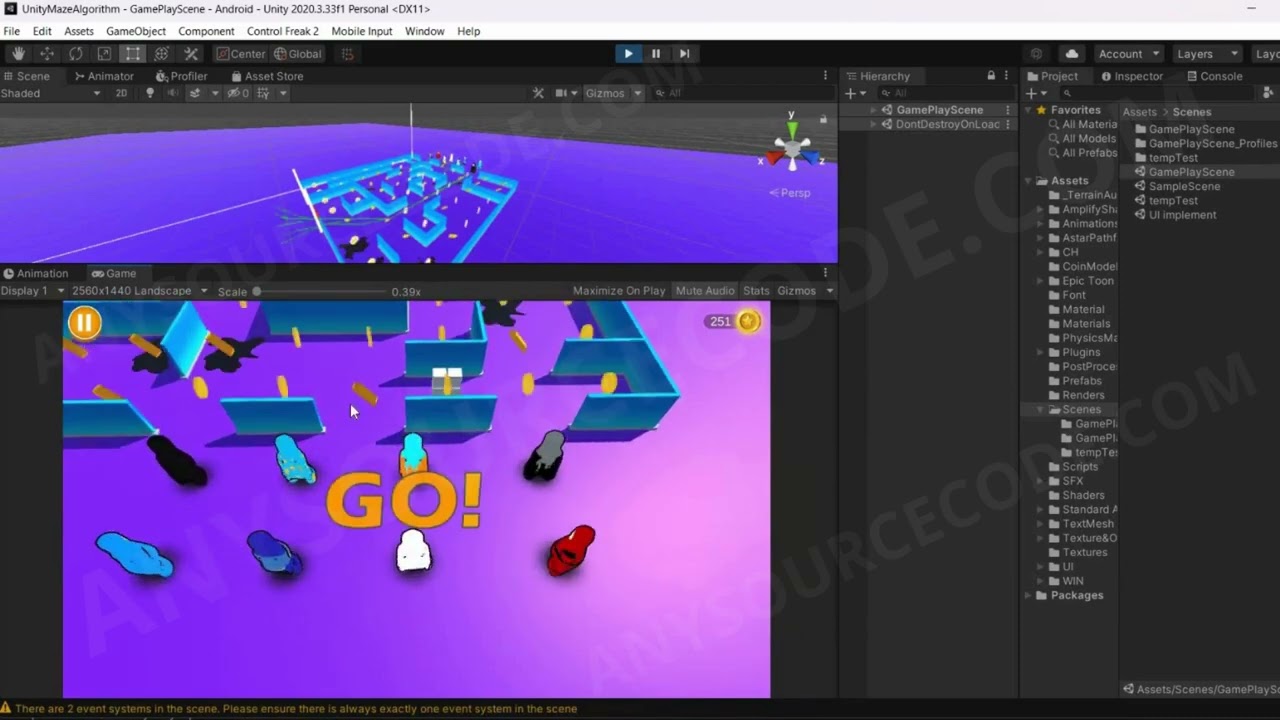 Maze Runner Unity Game Source Code #unity #unity3d #unitydev #unitydeveloper #sourcecode