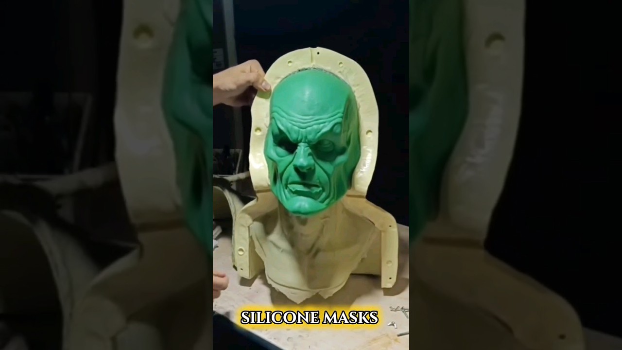 Matrix mold for Dorian Tyrell silicone mask #siliconemask #doriantarell #matrixmold