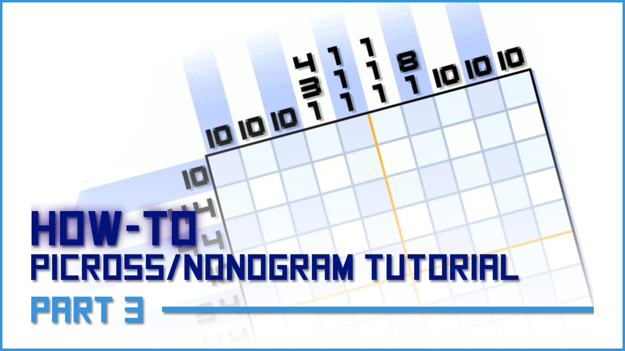 How-To Play: Picross Tutorial | PART 3 | @TheAltPlay