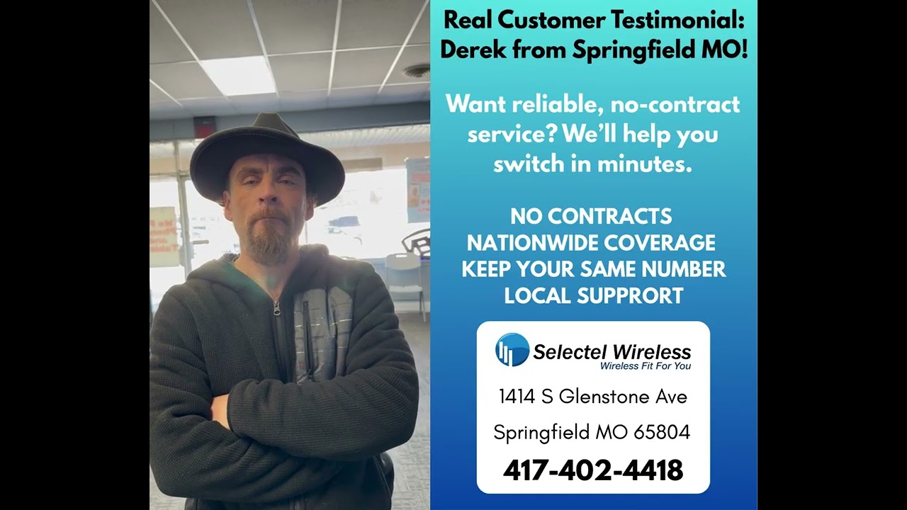 Springfield MO Derek Customer Testimonial