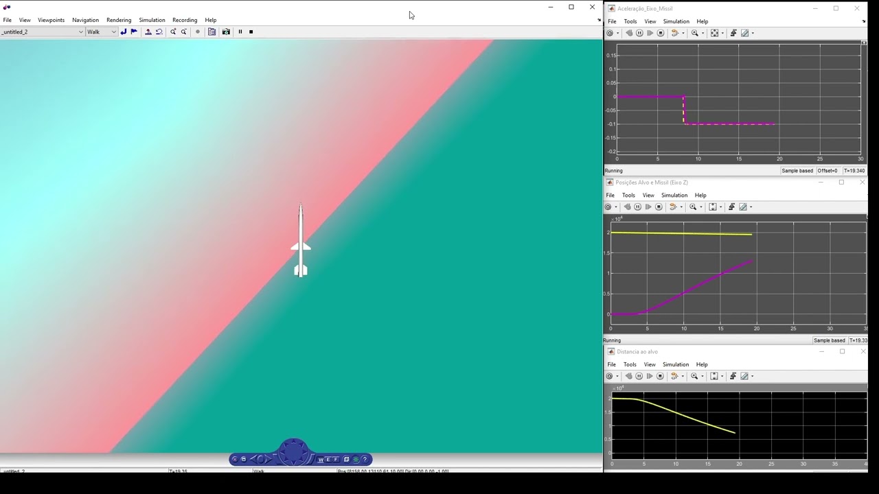 Missile Guidance System with PID Control