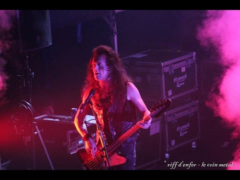 INTERVIEW DE NIBBS CARTER BASSISTE DE SAXON AU SPLENDID 21/12/2016