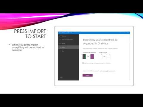 Migrate from Evernote to Onenote