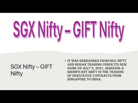 What is GIFT NIFTY
