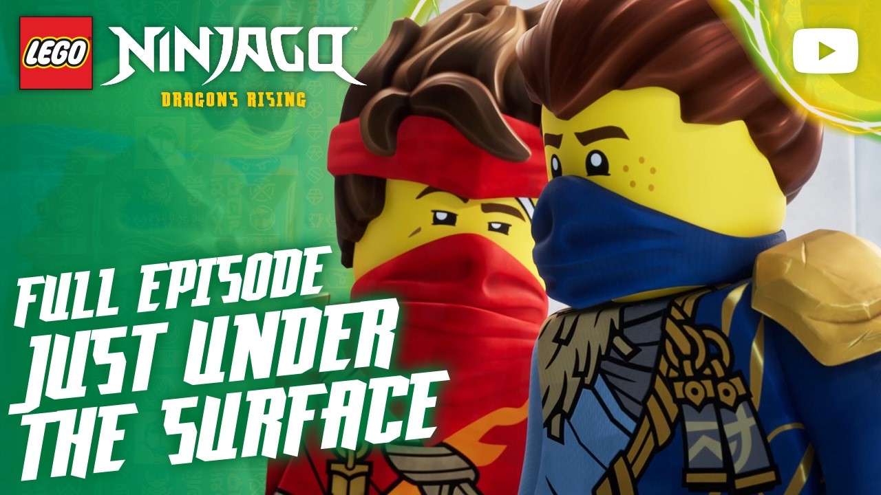 Just Under the Surface | Season 4, Episode 6 | Full Episode | LEGO NINJAGO: Dragons Rising