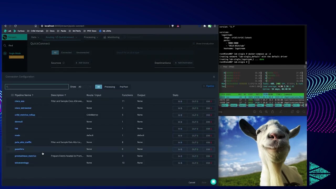 Onboarding Data Into a New Cribl Stream Installation