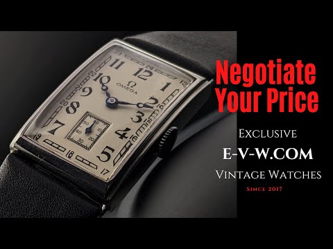 OmegaVery Rare cal 20F / Vintage 1930 / Tank Art Deco #omega #forsale #e-v-w.com