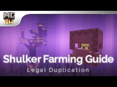 How to Duplicate Shulkers - Shulker Farming Guide | Minecraft Basic Mechanics