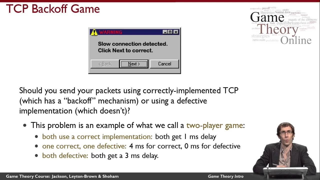 Understanding Game Theory Through the TCP Backoff Game | Galaxy.ai Understanding Game Theory Through the TCP Backoff Game | Galaxy.ai