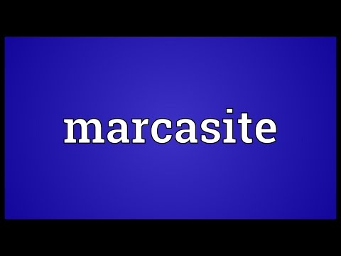 Marcasite Meaning