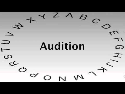 SAT Vocabulary Words and Definitions — Audition