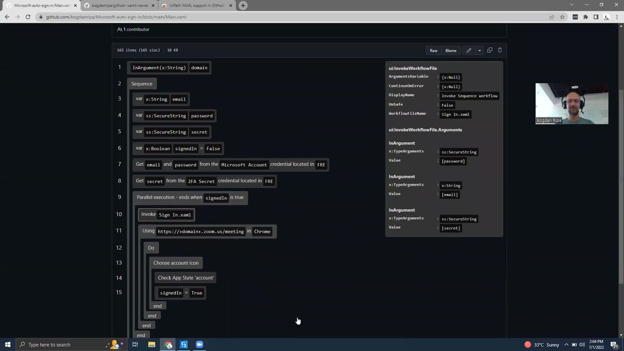 XAML viewer for github.com