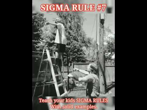 #short SIGMA RULE #7 | Teach your kids SIGMA RULE With solid example π€π€£ | Never Trust anybody π