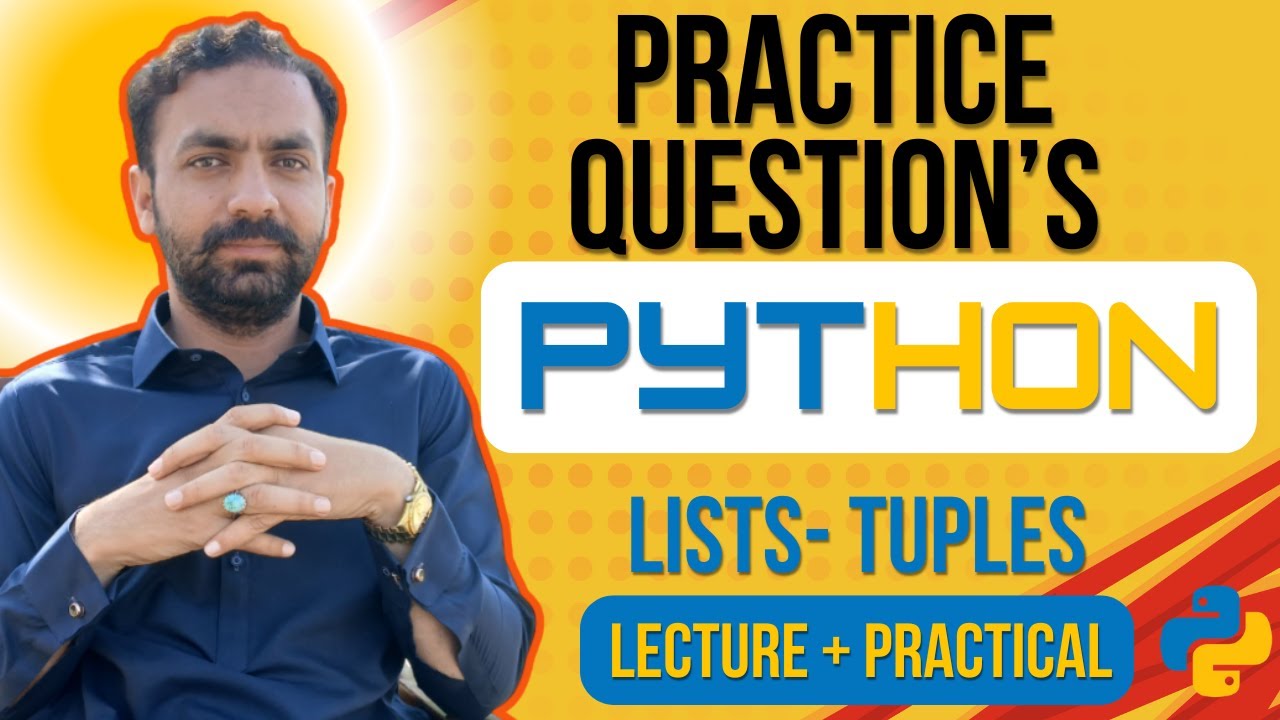 Lec-21: Python practice questions  | python problems for practice | Python full Course