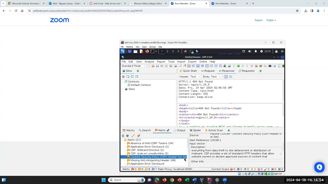 CIS27B Lab 9: Web App Attacks for Pen-testing