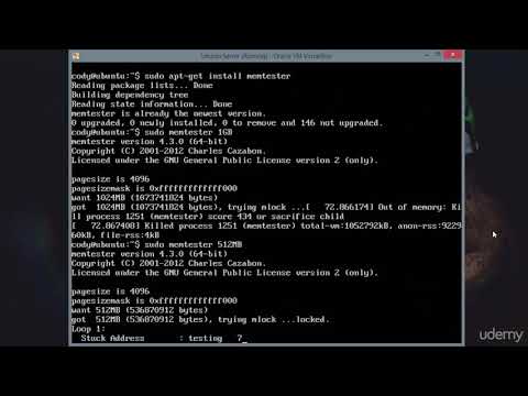 25 Using memtester to Test RAM No Reboot Required