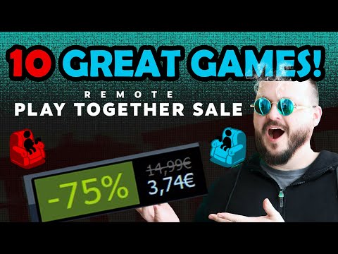 Steam Remote Play Together SALE! - 10 Awesome Discounted Games!