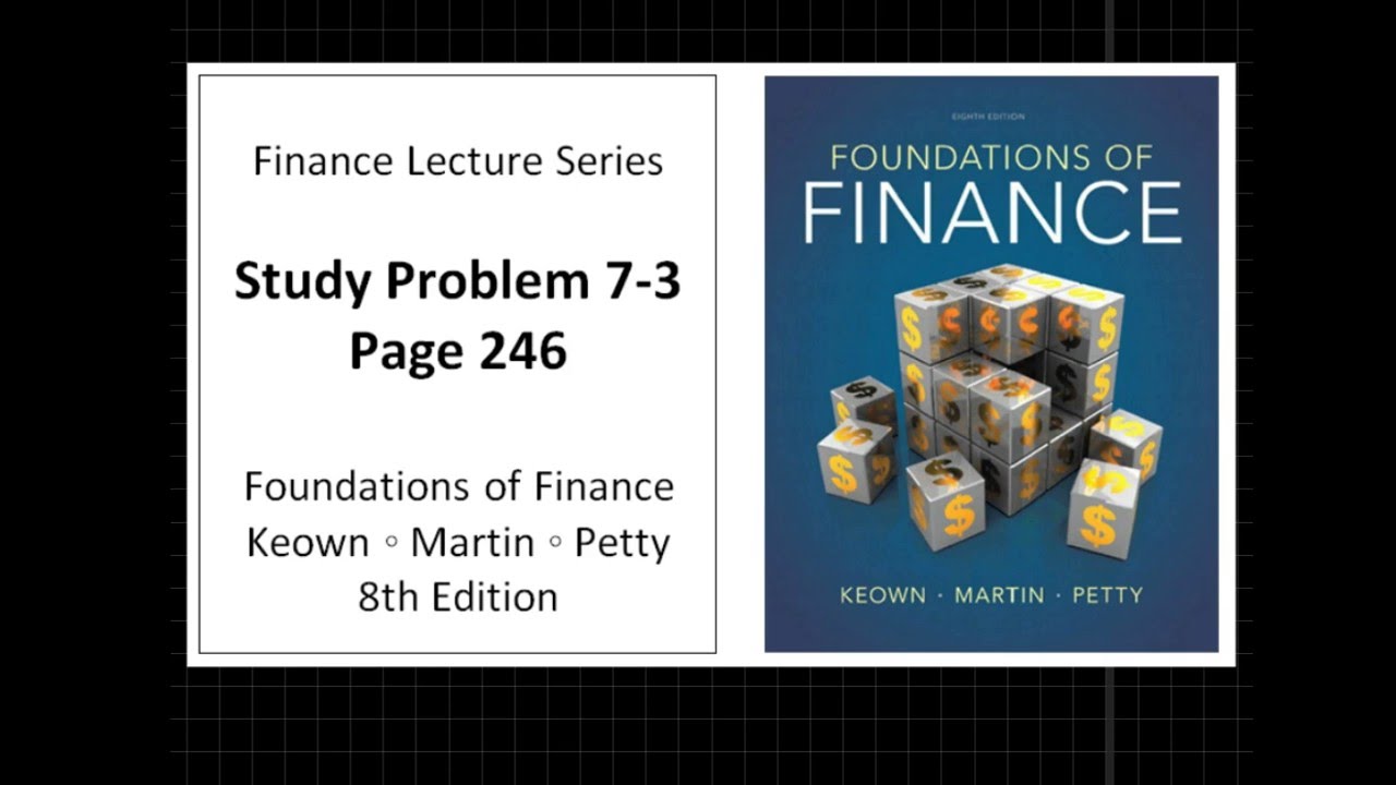 Chapter 7  Study Problem 7-3