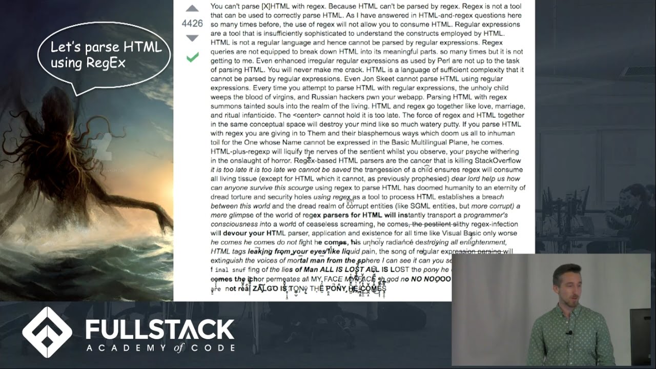 RegEx Tutorial - A Tutorial on Regular Expressions and HTML Parsing
